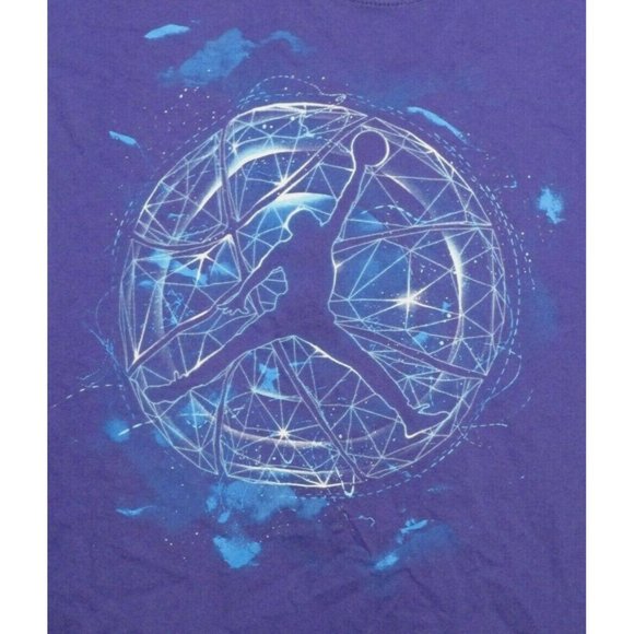 Jordan | Shirts | Nike Jordan Outer Space Jumpman Graphic Logo Mens ...